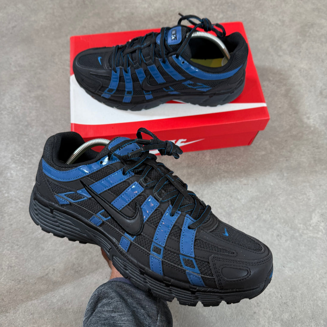 NIKE P-6000 (BLUE/BLACK) – The Active Label